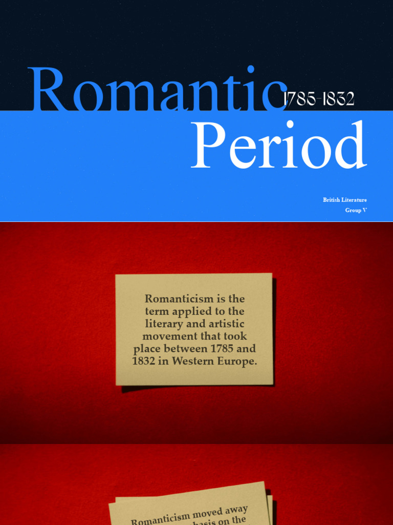 Romantic Period | PDF | William Wordsworth | Jane Austen