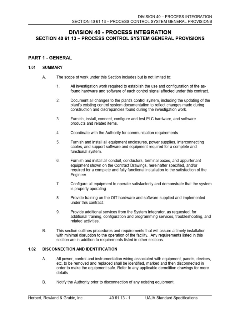 Process Control Wiring Provisions | PDF | Power Supply | Electrical Wiring