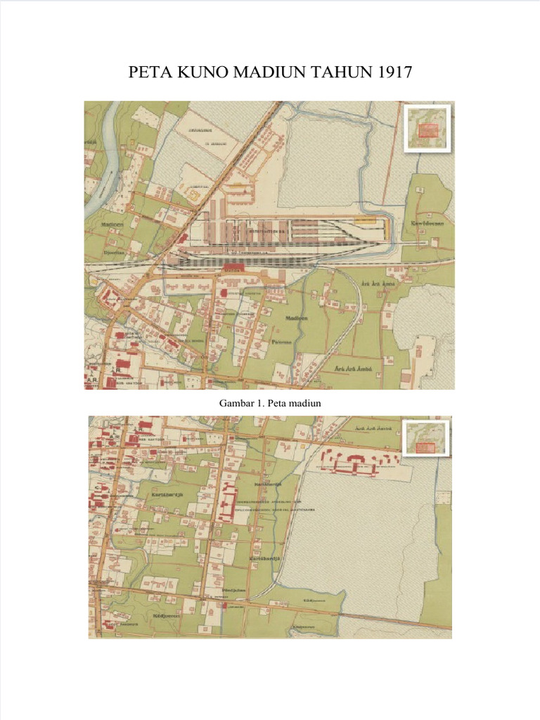 Dokumen - Tips - Peta Kuno Madiun Tahun 1917 | PDF