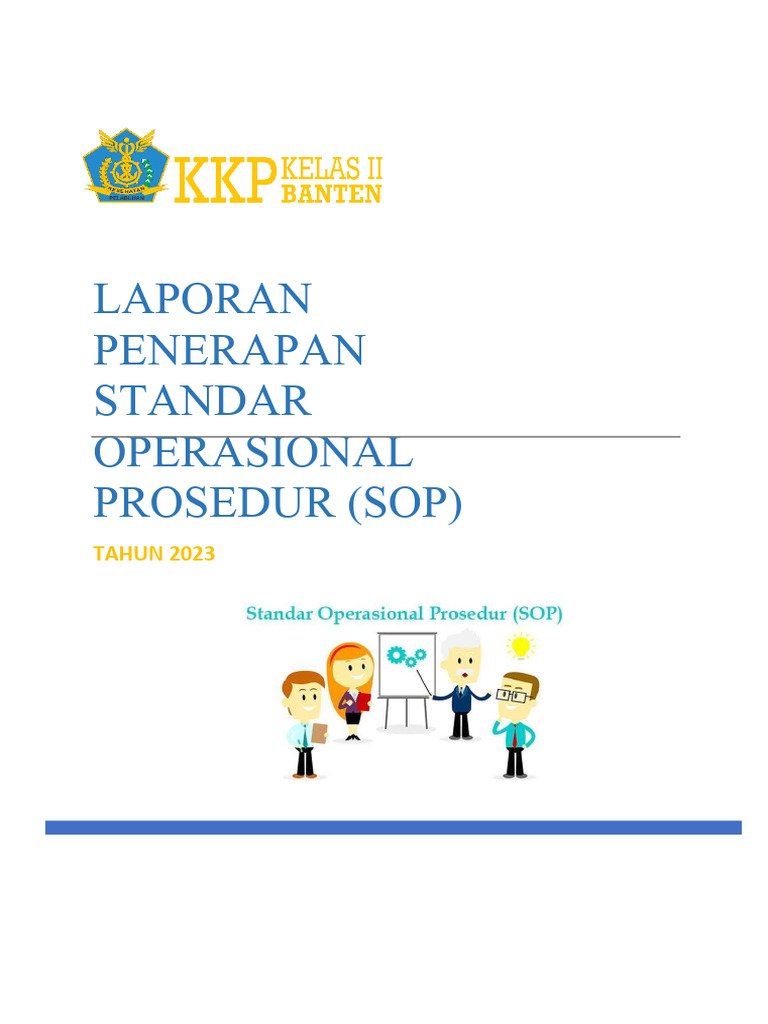 Evaluasi Penerapan SOP KKP Banten 2023 | PDF | Pengelolaan Keuangan & Uang