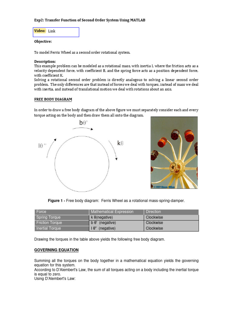 Exp 2 | PDF | Force | Torque