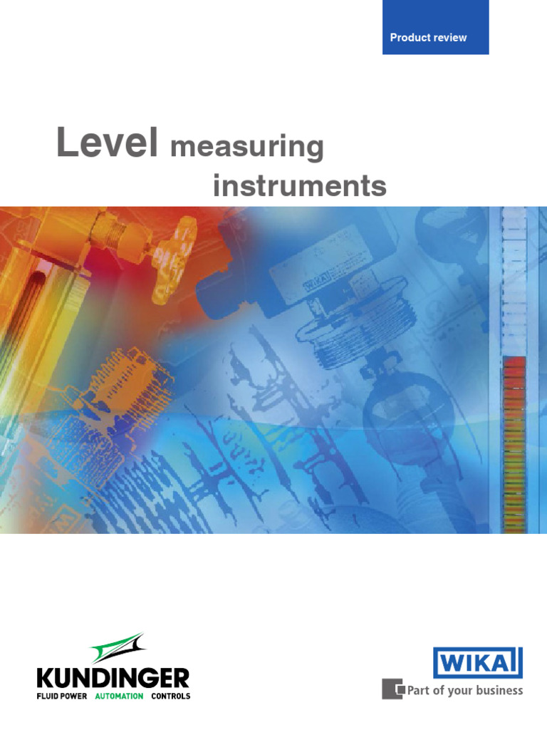 Wika Level Measurement | PDF | Pressure Measurement | Calibration