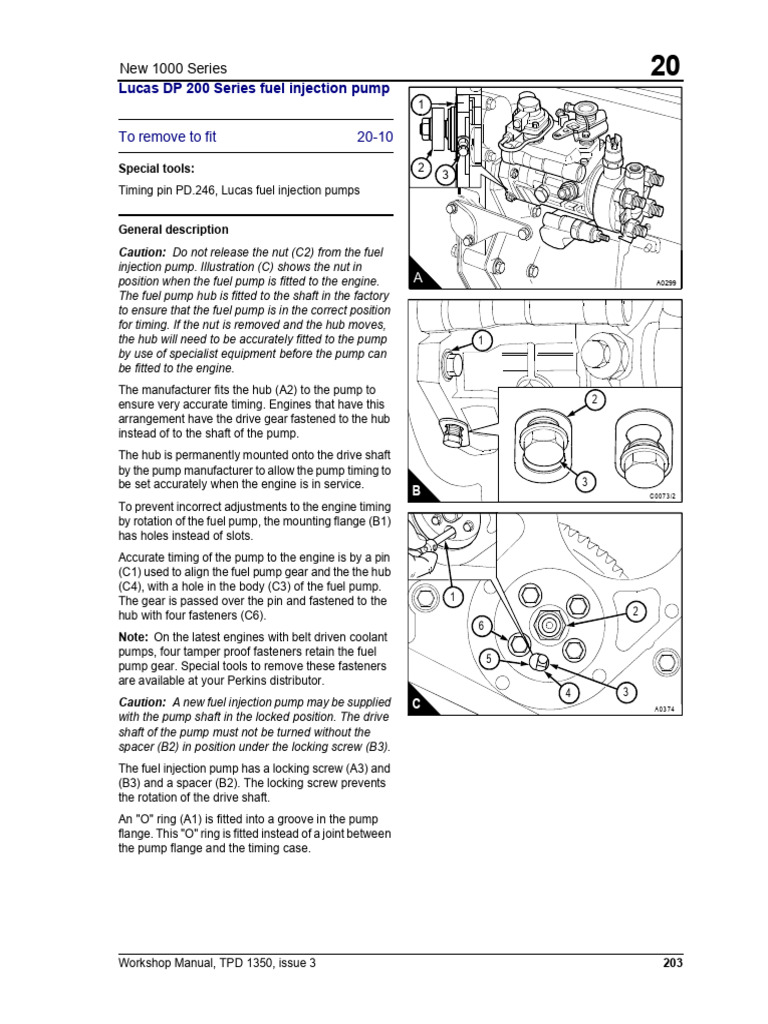 Dp200 Pump Timing Instructions | Download Free PDF | Pump | Engines