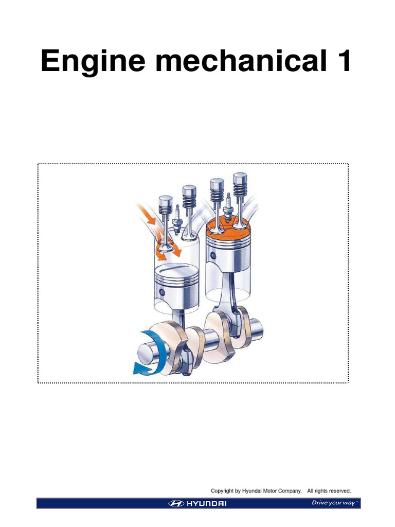 Engine Mechanical 1 Textbook EV | PDF | Internal Combustion Engine | Piston