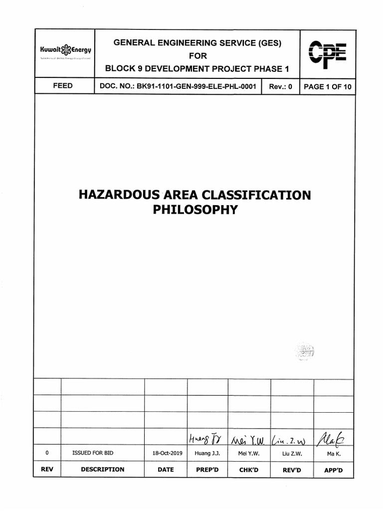 Hazardous Area Classification Guide | PDF | Gases | Applied And ...