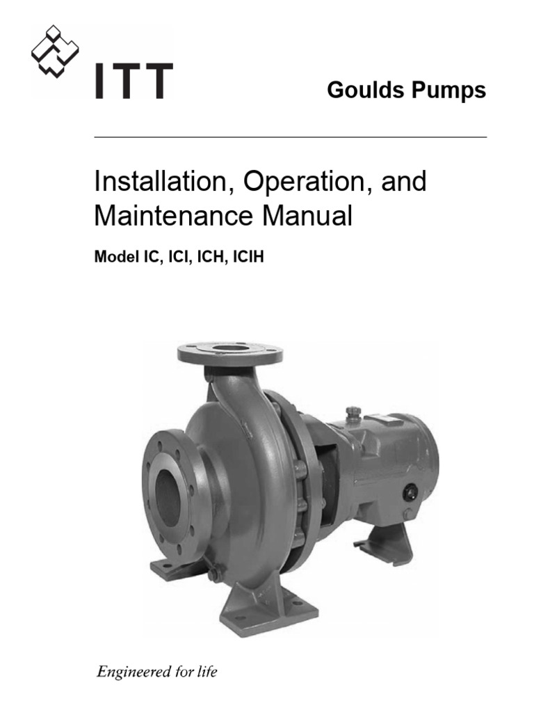 Gould | PDF | Pump | Bearing (Mechanical)