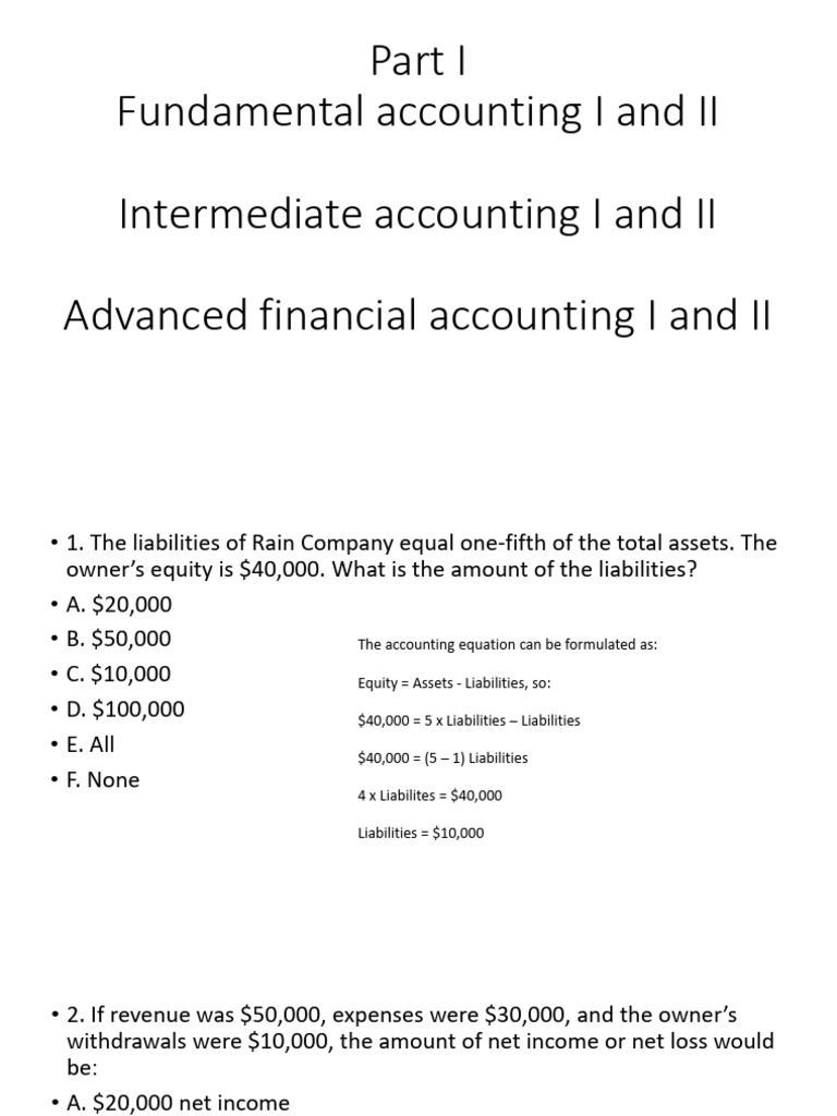 Sample Exit Exam | Download Free PDF | Debits And Credits | Capital ...