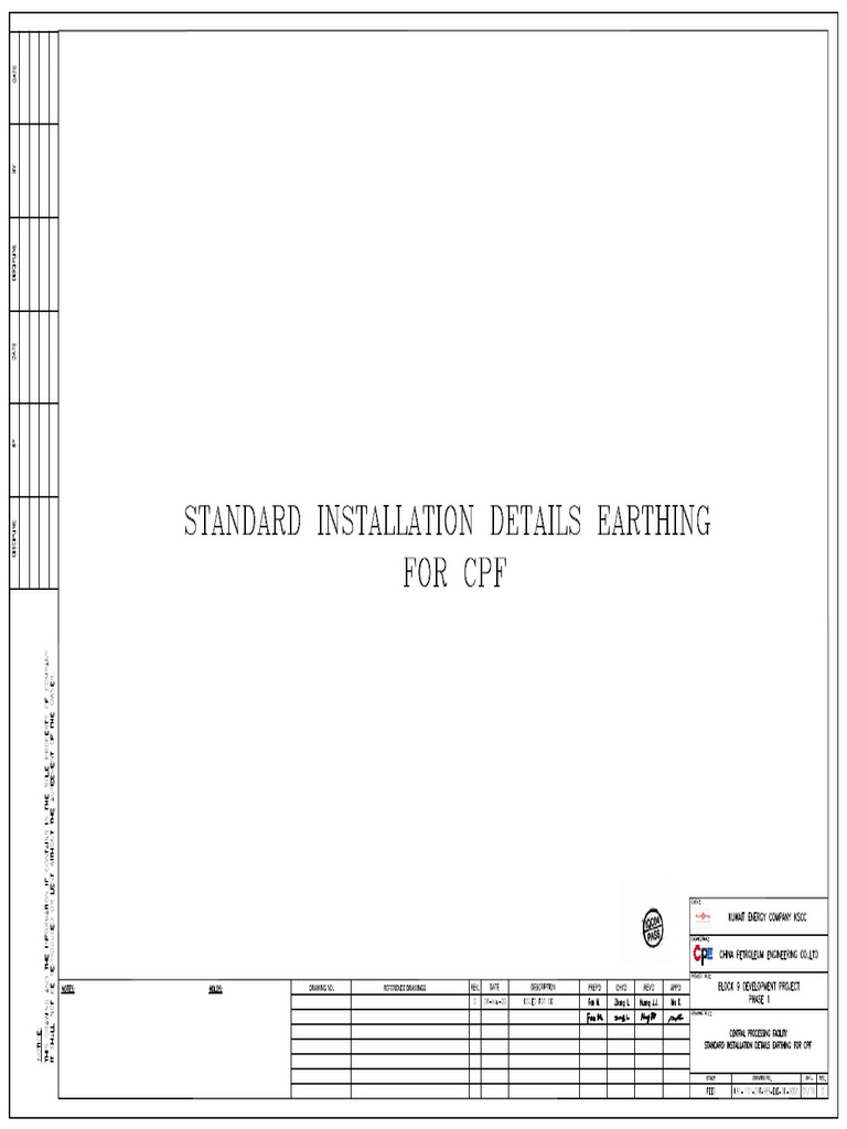 Standard Installation Details Earthing | PDF