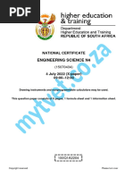 N4 Engineering Science April 2023 Question Paper | PDF | Stress ...