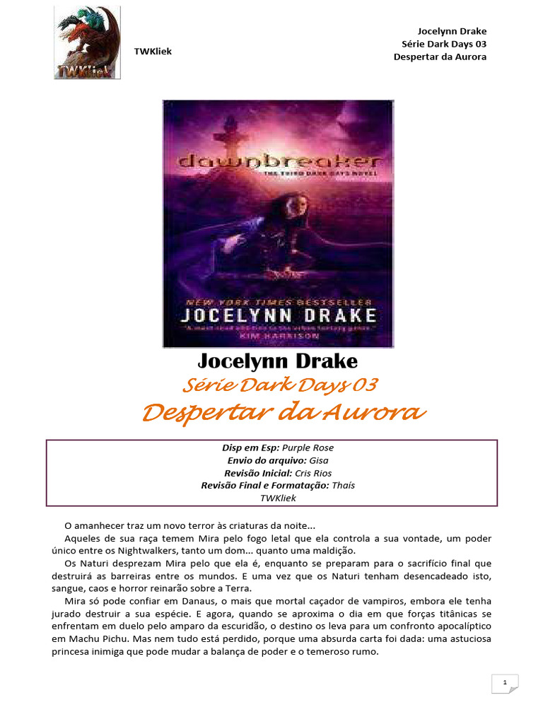 03 - Despertar Da Aurora (TWKliek) | PDF
