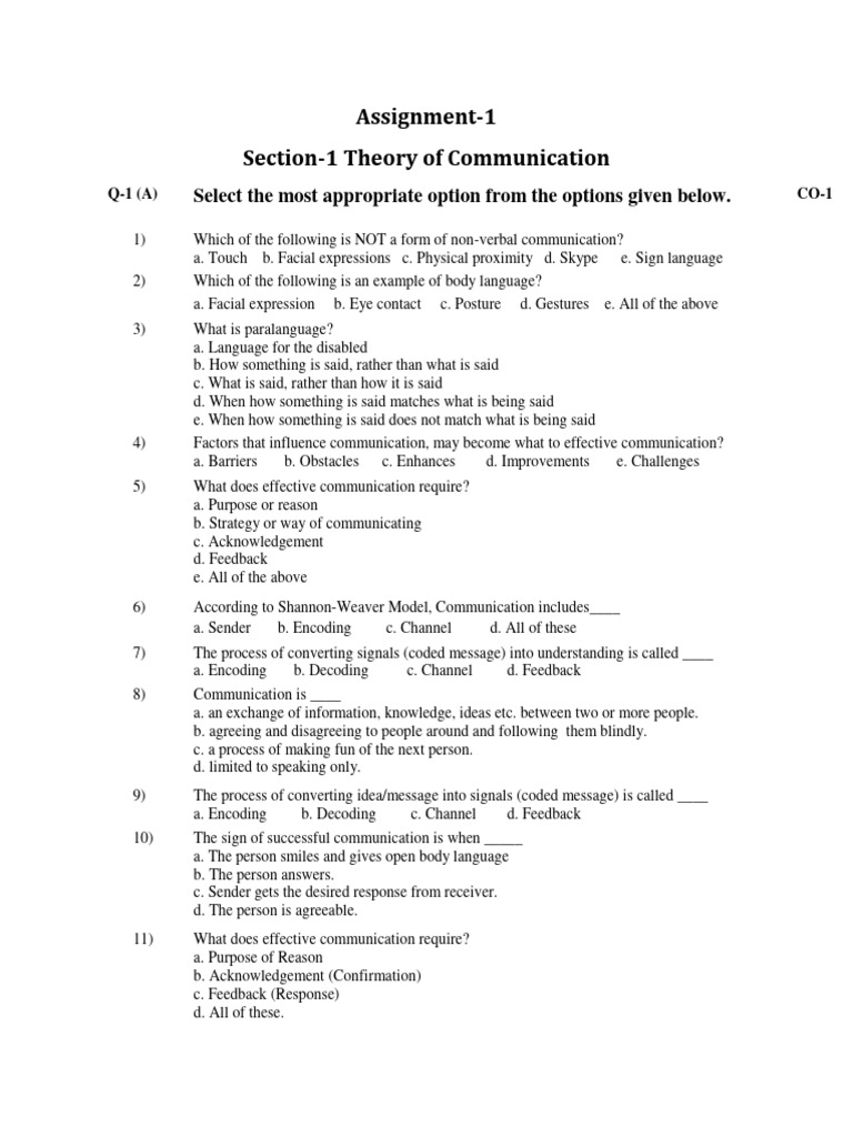 CSE Assignment: Communication Theory | PDF | Communication | Code
