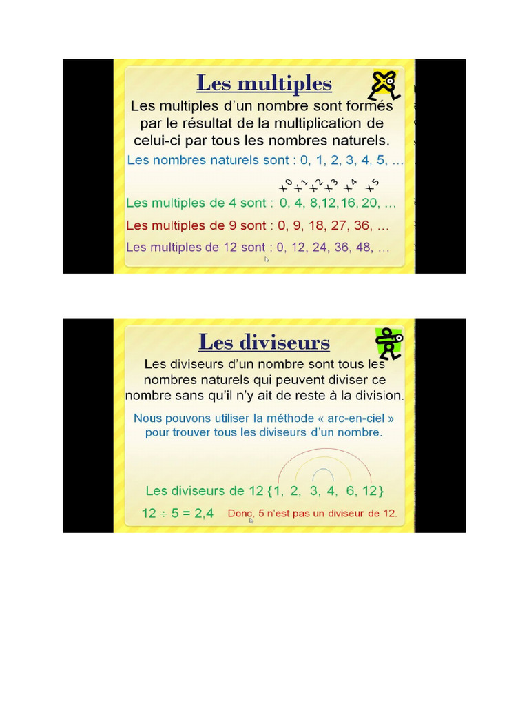 Multtiples + Diviseurs | PDF