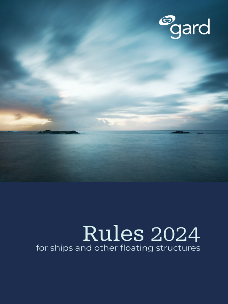 Rules 2024 For Ships | PDF | Insurance | Reinsurance