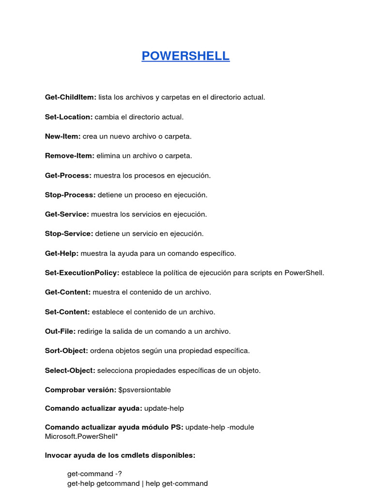 Powershell & Bash | PDF | Archivo de computadora | Cubierta segura