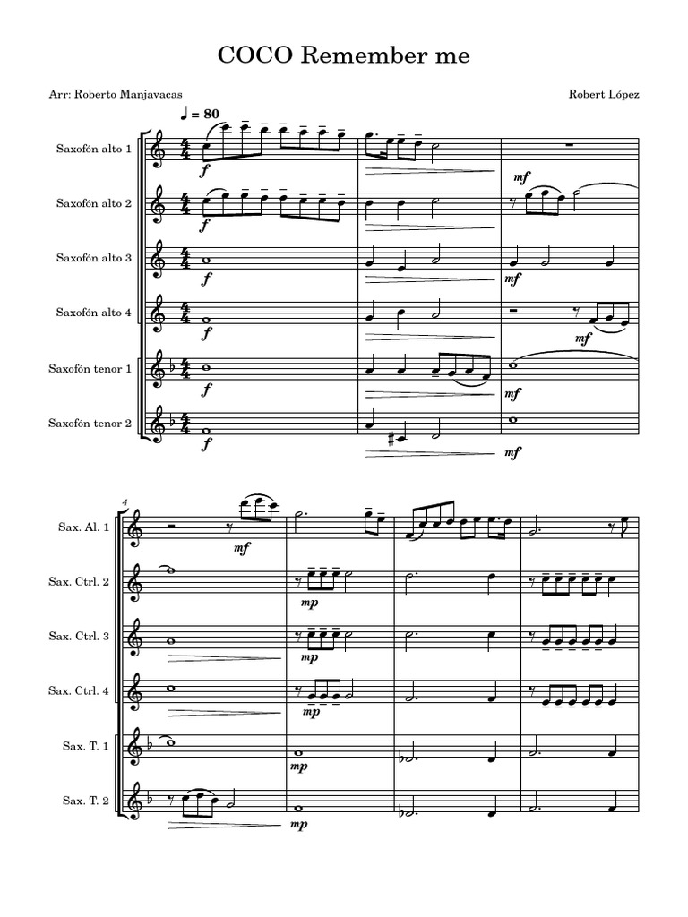 COCO - Remember - Me Escuela Mota | PDF