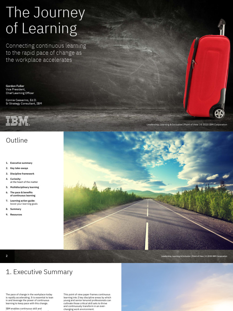 The Journey of Learning - IBM | PDF | Leadership | Curiosity