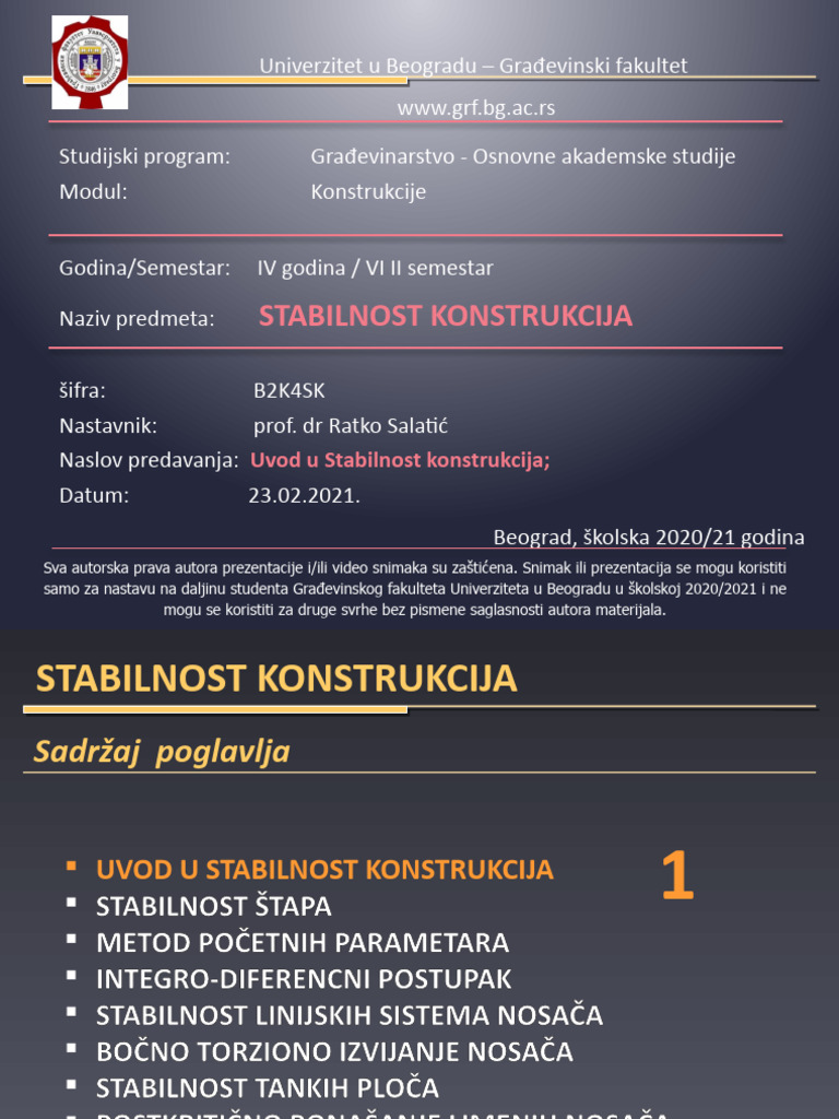 Prezentacija Predavanja 1646152099952 | PDF