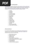 Conectores Esenciales para Tesis | PDF