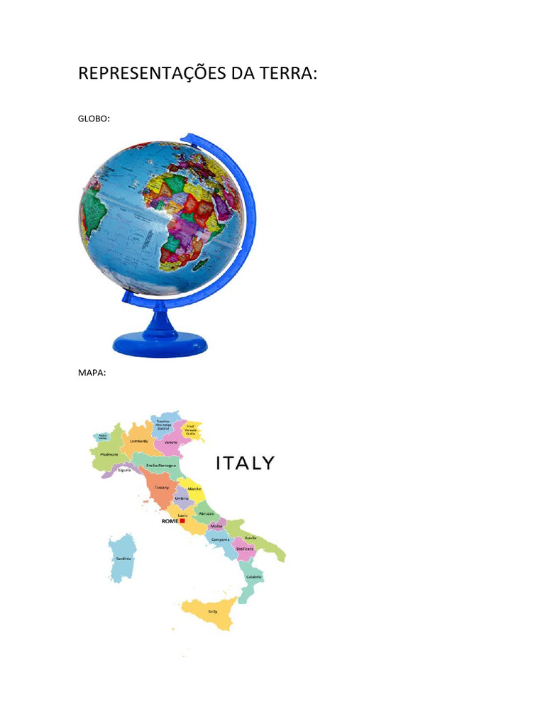 Formas de Representar A Terra | PDF
