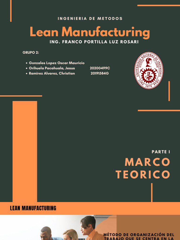 Herramientas de Lean Manufacturing 2023 | PDF | Lean Manufacturing ...