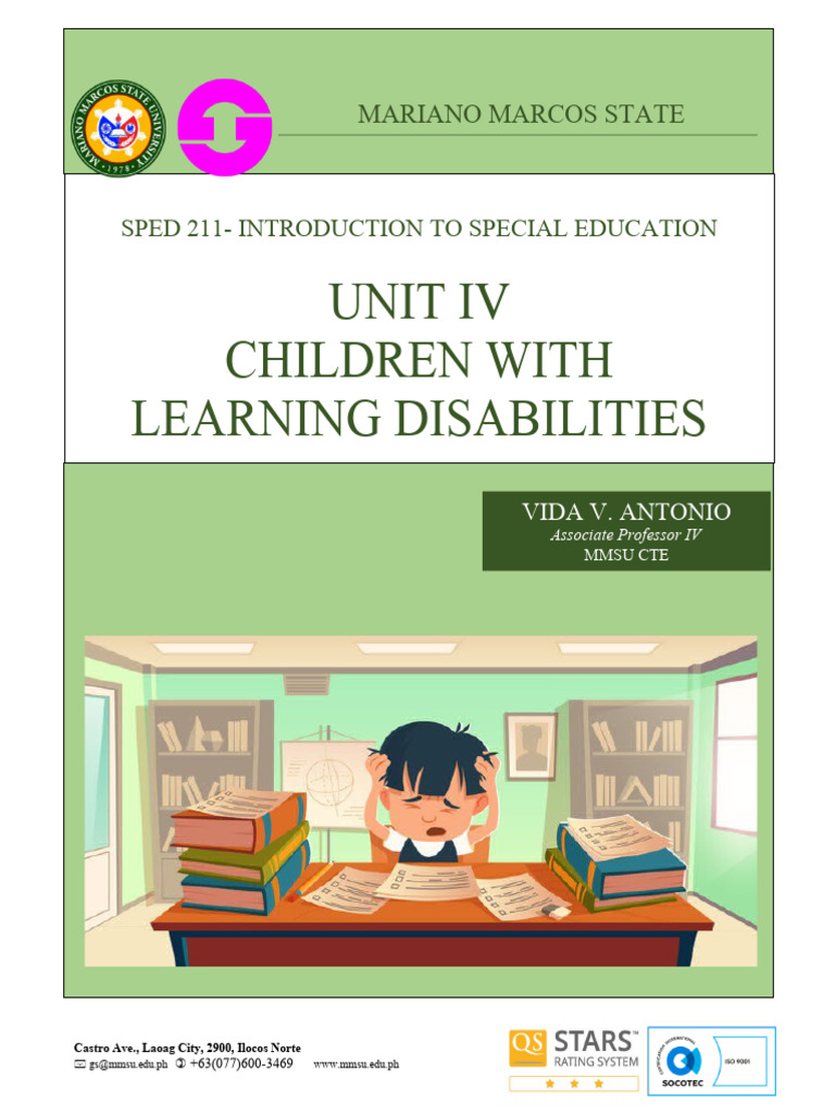 Understanding Learning Disabilities | PDF | Learning Disability | Disability