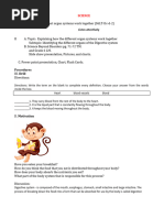 TIMSS Science Test Sample Questions | PDF | Digestion | Chemistry