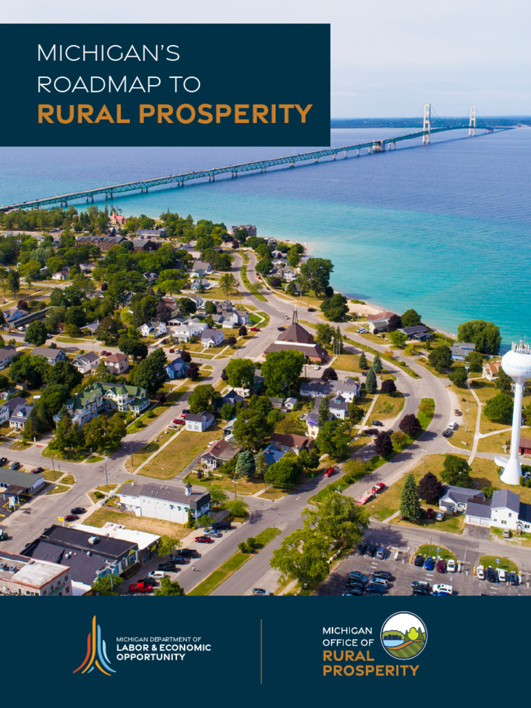 Michigan Roadmap To Rural Prosperity | Download Free PDF | Michigan ...