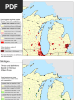 Michigan Metropolitan Areas Overview | PDF | Michigan | The United States