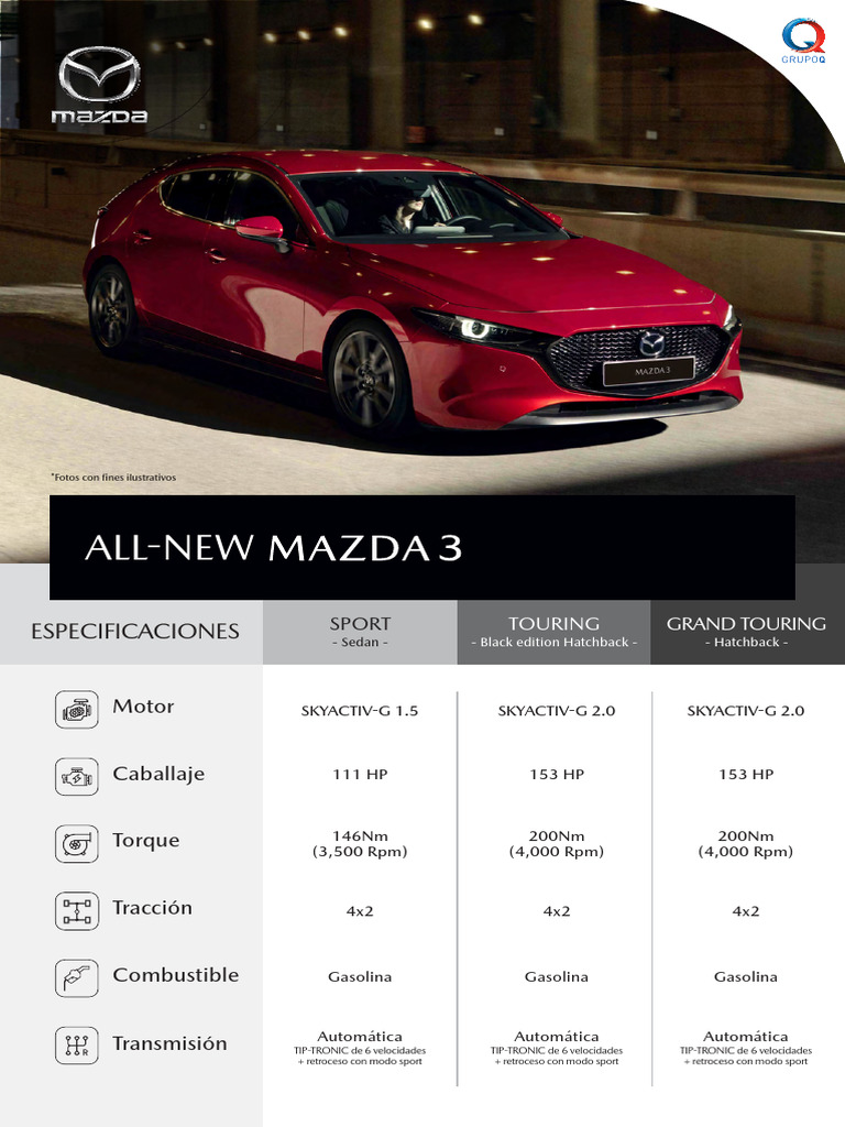ALL-NEW-MAZDA3-Mazda-Guatemala-Grupo-Q | PDF | Tecnologías automotrices | Tecnología de vehículos