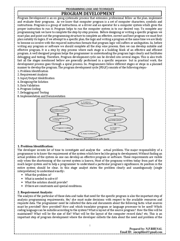 Chapter 2 Program Development (PLT | PDF | Computer Program | Programming