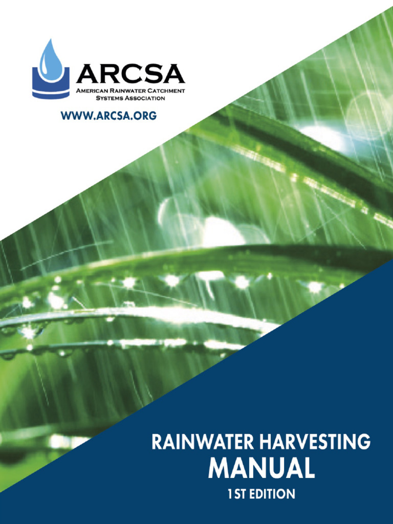 ARCSA Manual Optimized W Toc Locked | PDF | Stormwater | Surface Runoff
