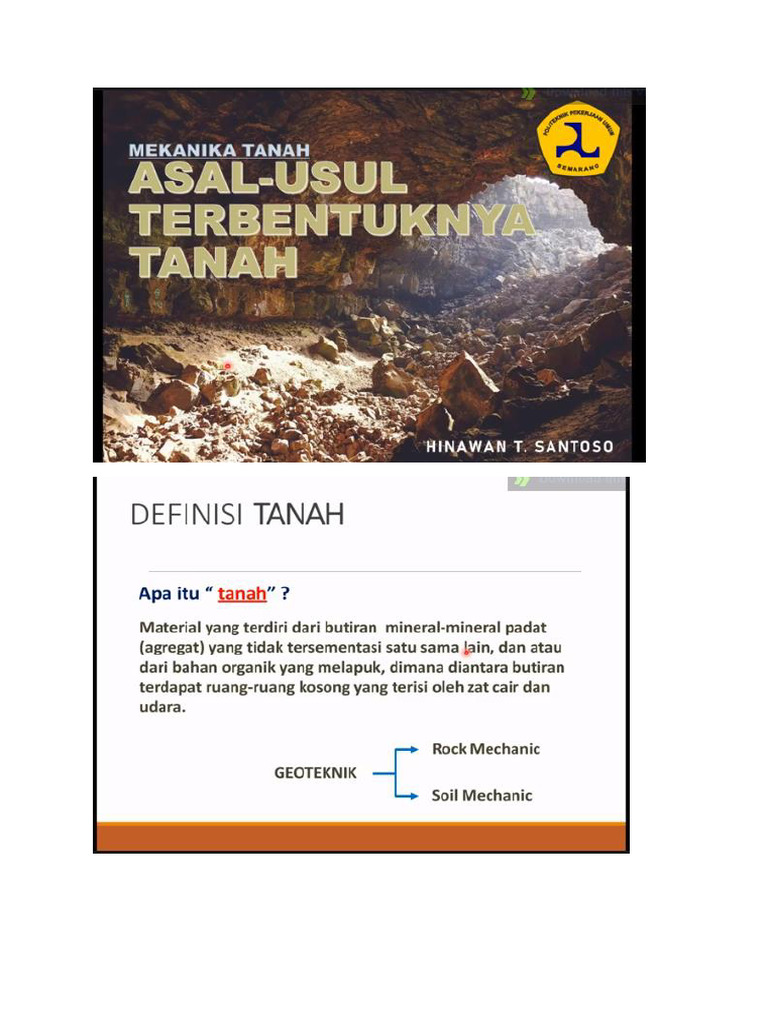 Pemadatan Tanah dan Uji Kepadatan | PDF | Sains & Matematika