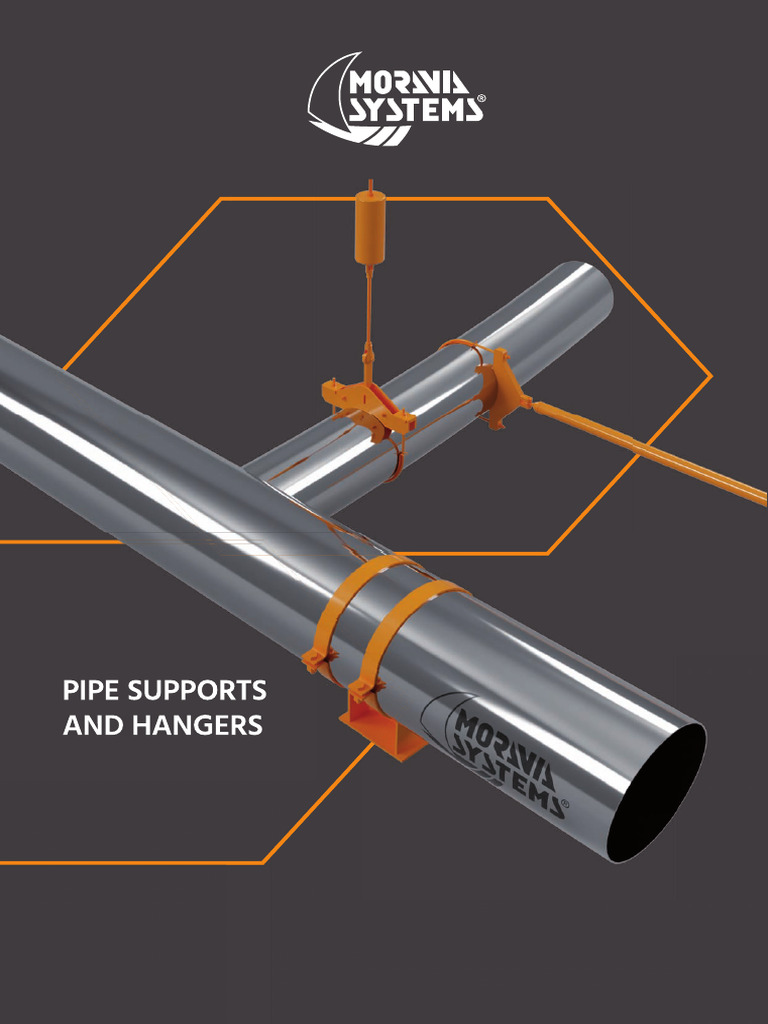 Pipe Supports and Hangers | PDF | Pipe (Fluid Conveyance) | Friction
