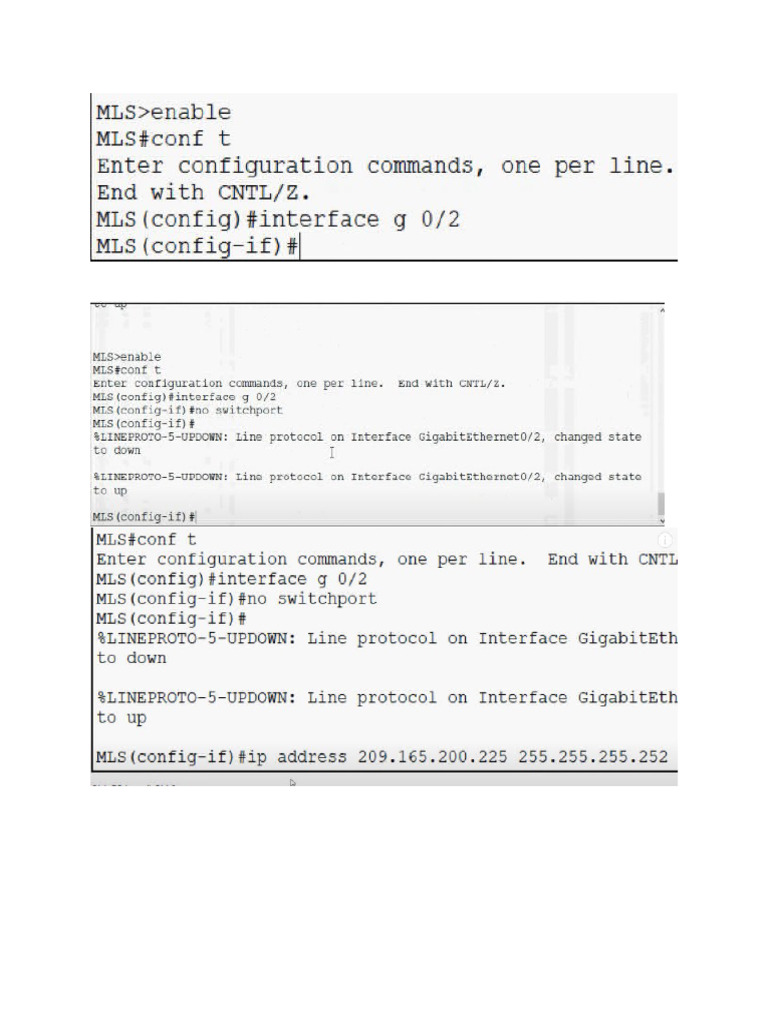 438 Packet Tracer Configure Layer 3 Switching And Inter Vlan Routing Screenshots Pdf 8920