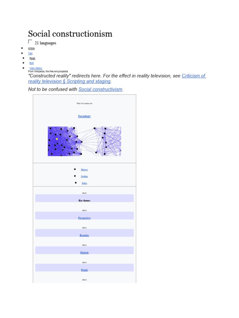 Understanding Social Constructionism | PDF | Social Constructionism ...
