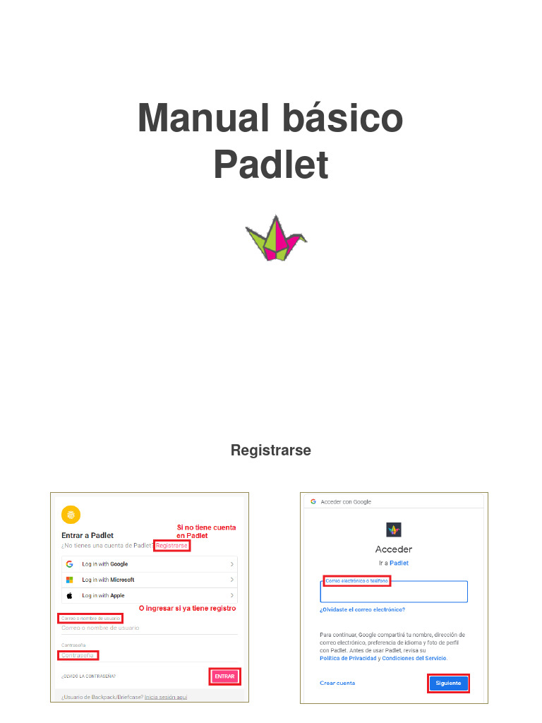 Manual Básico de Padlet | PDF
