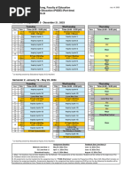 Temasek Polytechnic Academic Calendar 2025 | PDF