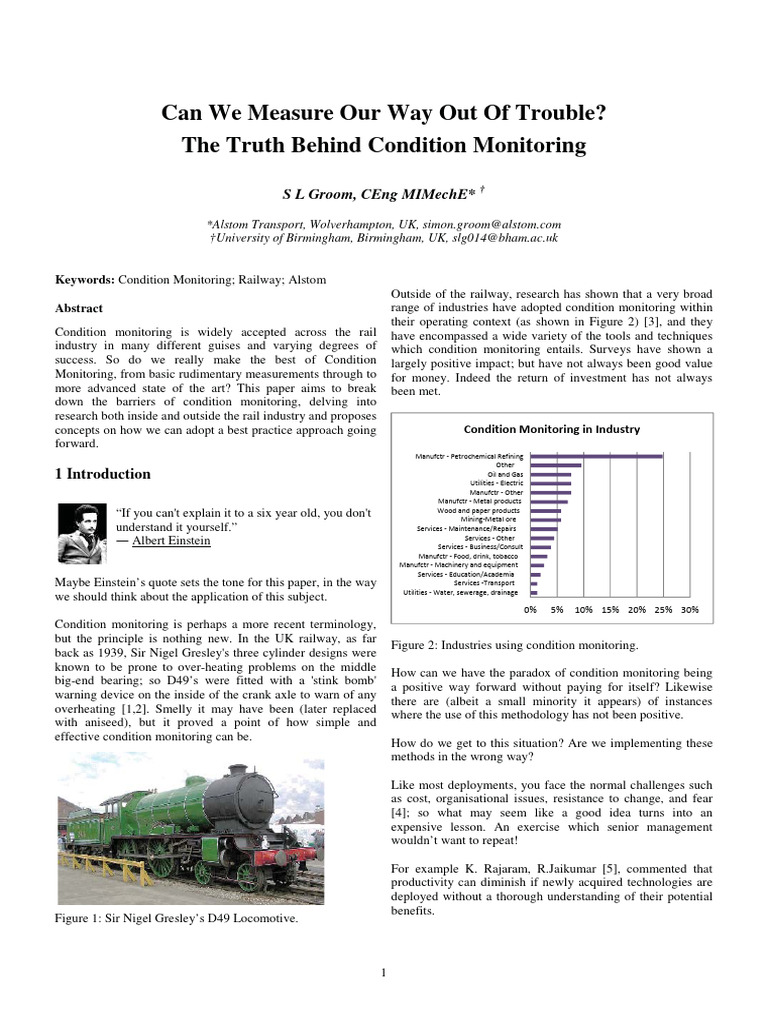 23-Can We Measure Our Way Out of Trouble The Truth Behind Condition Monitoring | PDF ...
