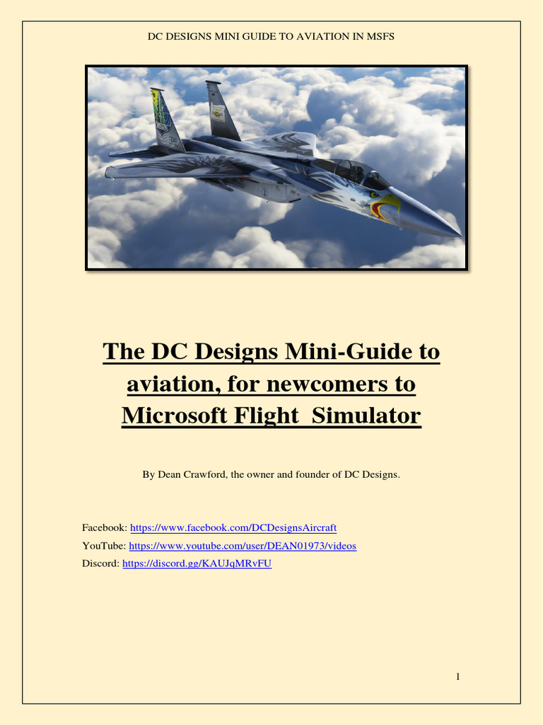 DCD Mini Guide To Aviation in MSFS | PDF | Instrument Flight Rules ...