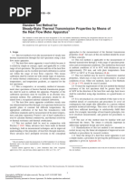 Astm C518 21 | PDF | Calibration | Heat Transfer