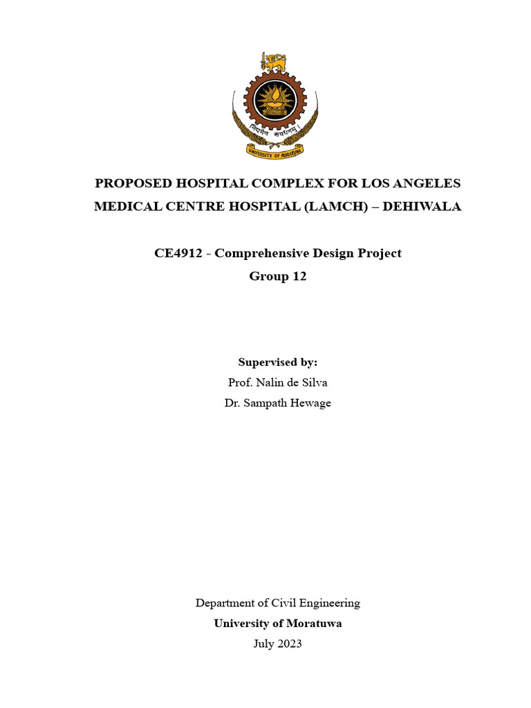Cdp Report G12 Pdf Needs Assessment Health Care