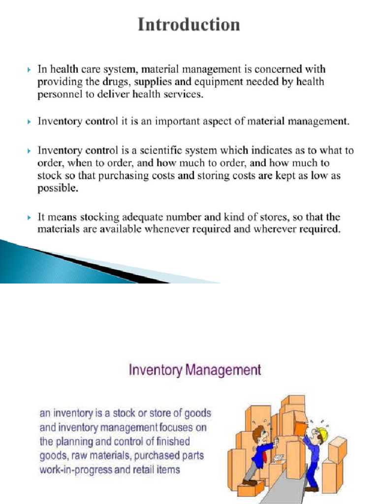 Inventory Management For Nurses | PDF
