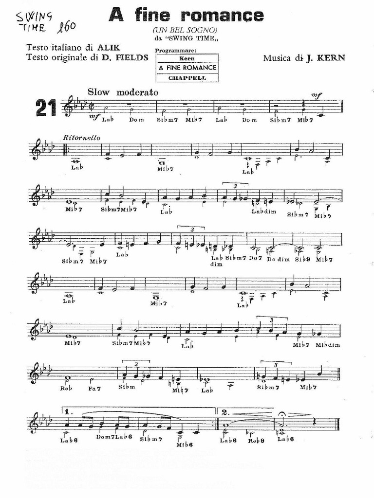 A Fine Romance | PDF