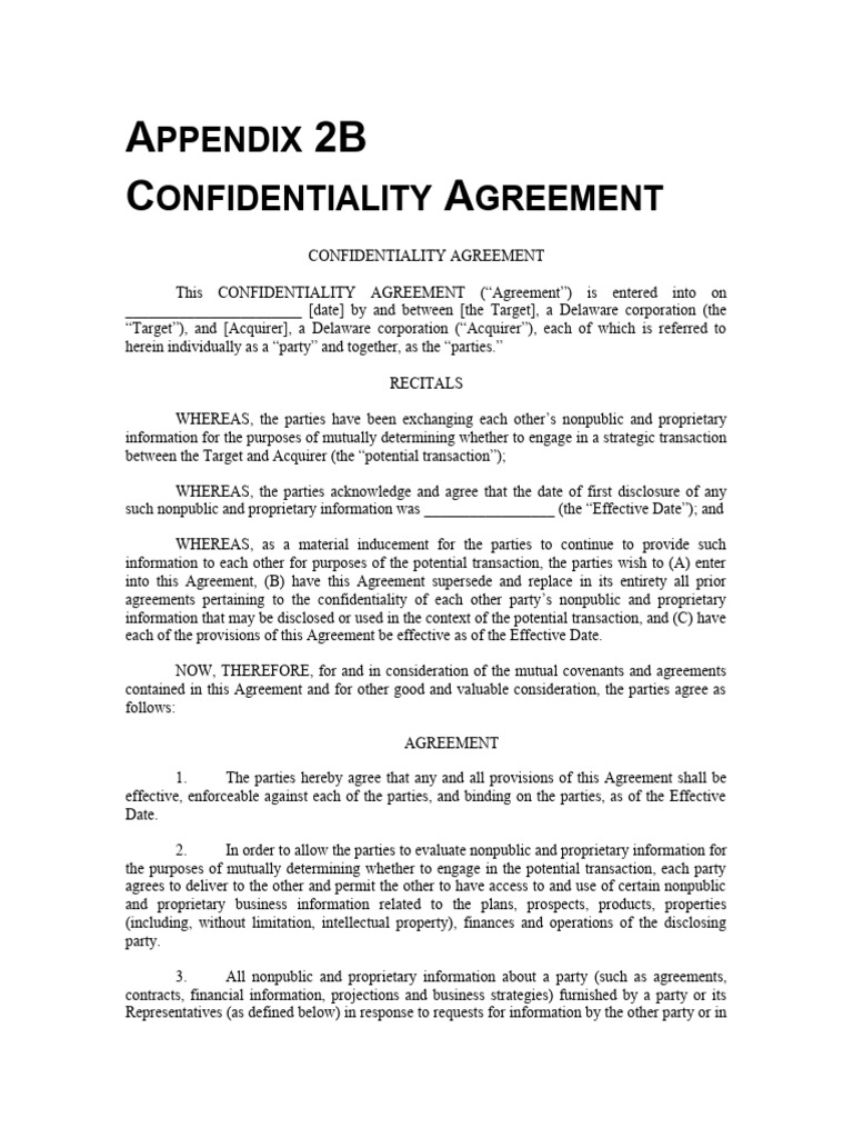 Appendix 2 B Pdf Trade Secret Discovery Law 