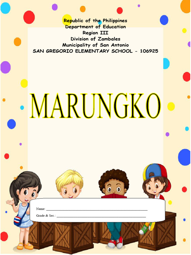 Marungko CVC Pattern | PDF