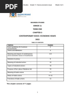 Grade 10 Macro Environment Overview | PDF | Inflation | Interest