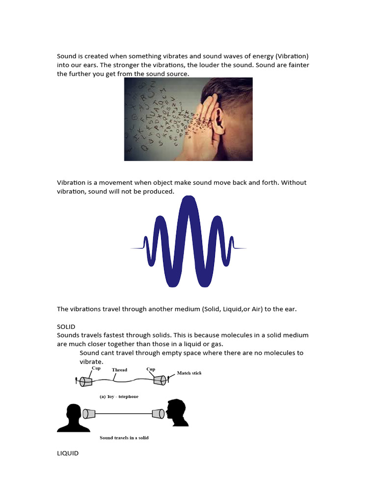 How Sound Travels | PDF