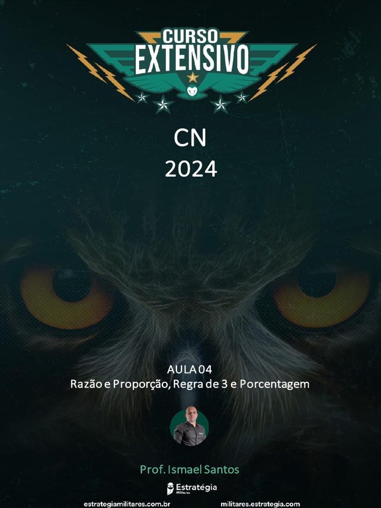 Material-Da-Aula-Curso de Matemática II para CN 2-Aula 04 - Razões - Livro-Digital | PDF