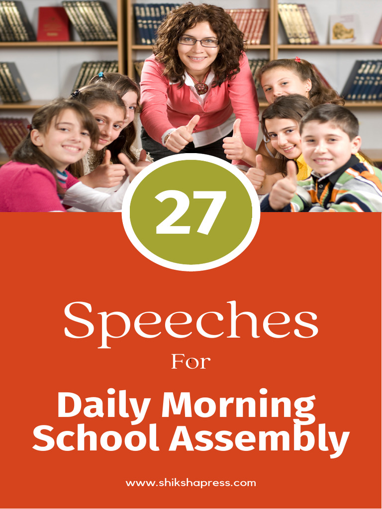 Morning Assembly Speech Topics | PDF | Cyberbullying | Public Speaking