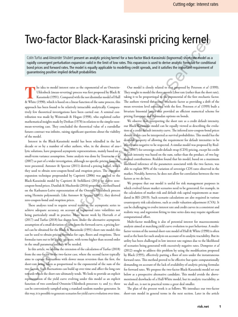 RTP Turfus 0620 Web Final | PDF | Variance | Yield Curve